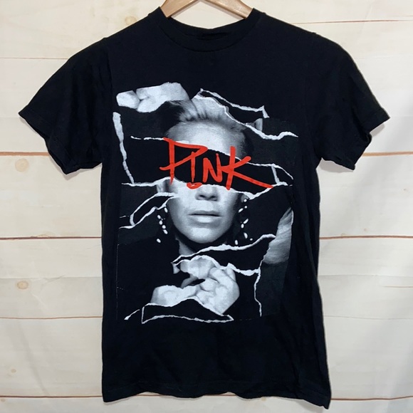 Shirts | Pink Beautiful Trauma World Tour Band Short Sleeve T Shirt ...